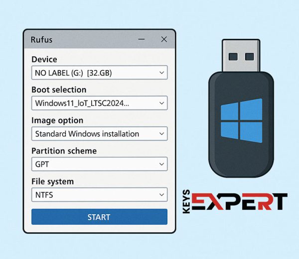 How to Use Rufus to Create a Bootable Flash Drive for Windows 11 Enterprise IoT LTSC 2024 - Keys ...